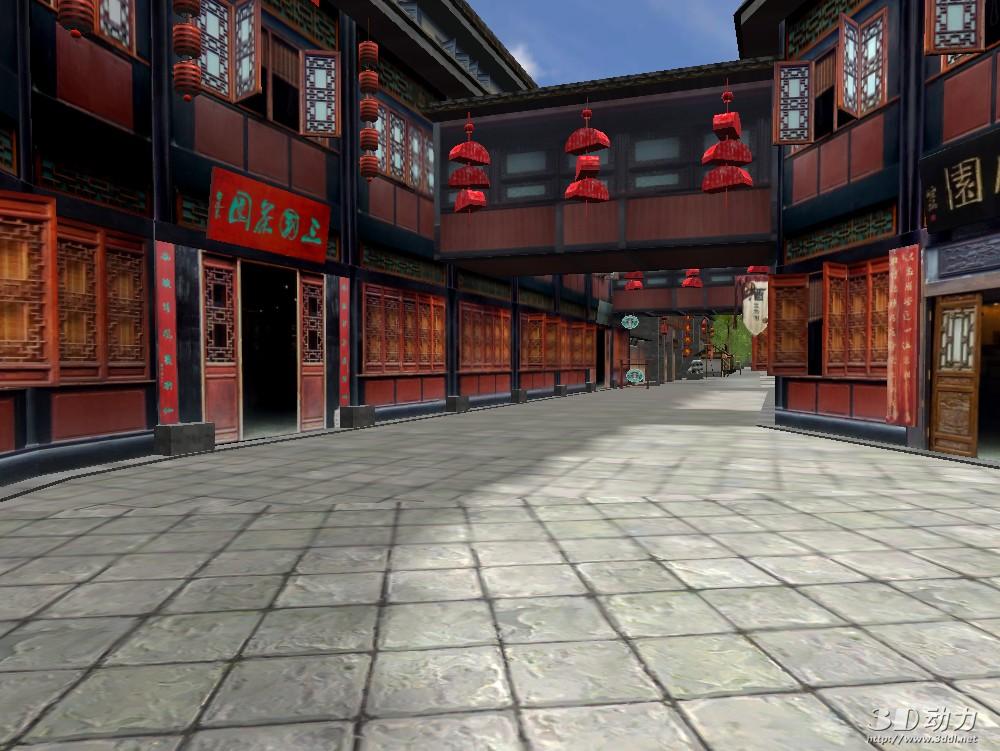 四川成都 川西古镇-锦里古街漫游记-搜维尔科技[SouVR.com]