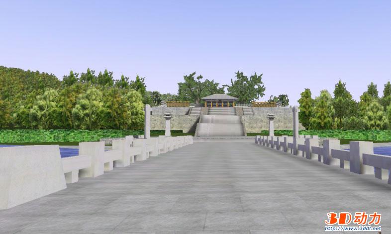 清明节黄帝陵三维虚拟祭祖行特效图片-搜维尔科技[SouVR.com]